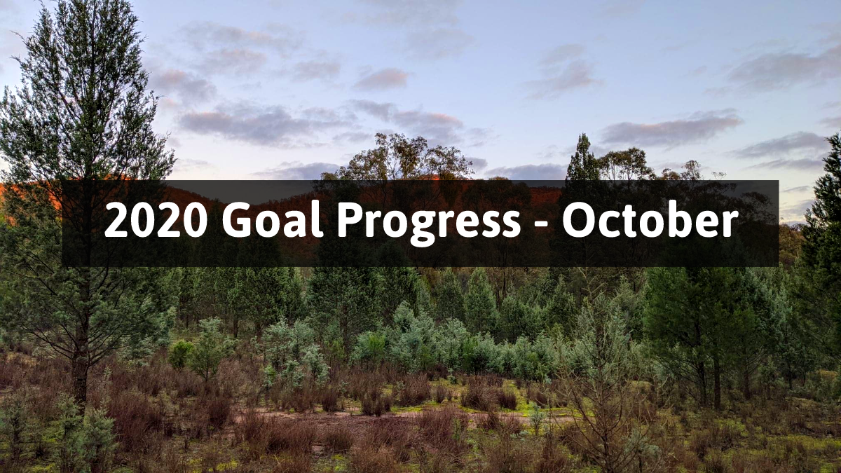 2020 Goal Progress – October – Nathan Challenges Life