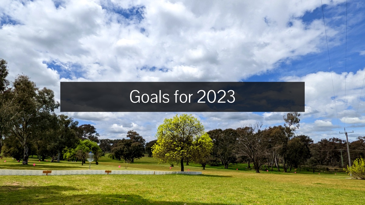 Goals for 2023 – Nathan Challenges Life